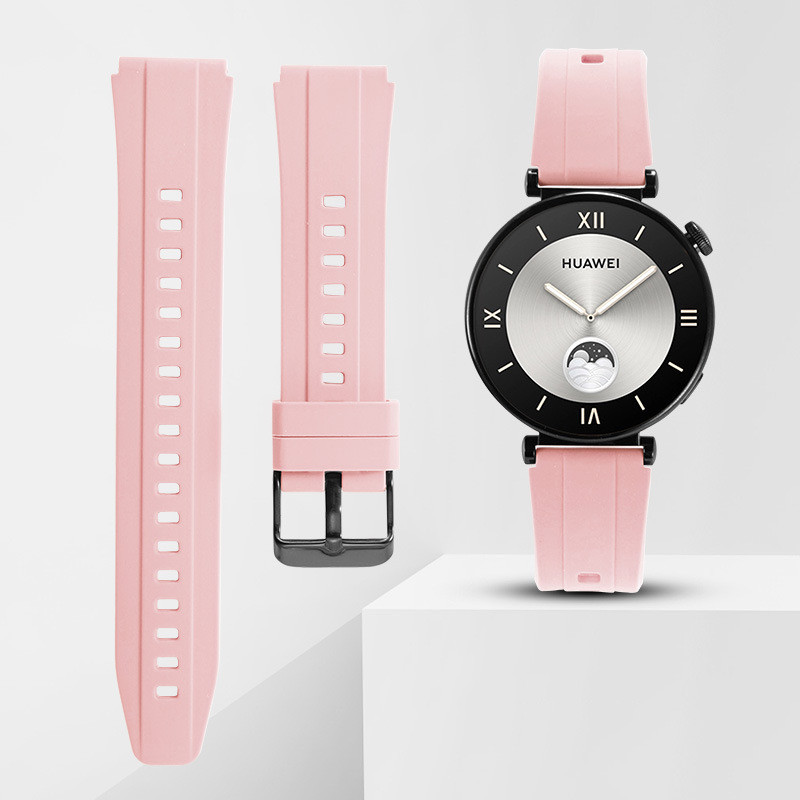 สายนาฬิกาHuawei watch GT4 41mm สายซิลิโคนสำหรับนาฬิกา Garmin 18mm สาย ...