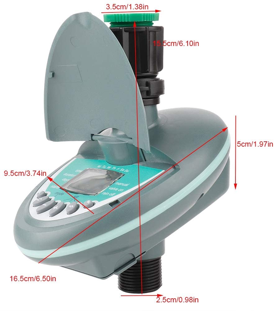 เครื่องตั้งเวลารดน้ำอัตโนมัติ Garden Irrigation Timer Controller ...