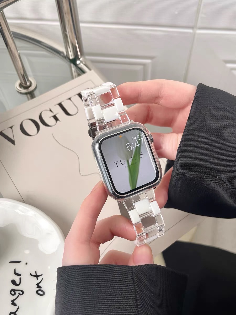 พร้อมส่ง งานใหม่ สุด Cute สายเรซิ่นใส แบบ 2 โทน แบบสลับสี สวยมากมาก ...