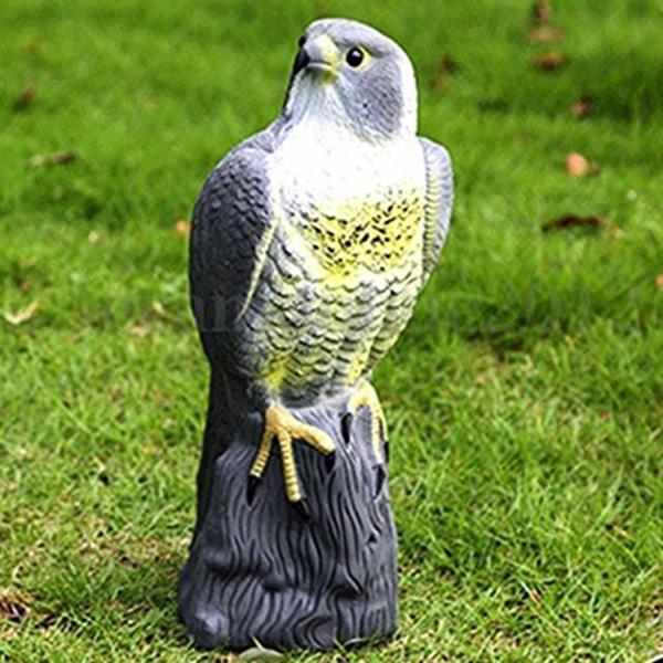 Large Falcon Decoy Bird Deterrant,Lifelike Full Bodied Bird Of Prey ...