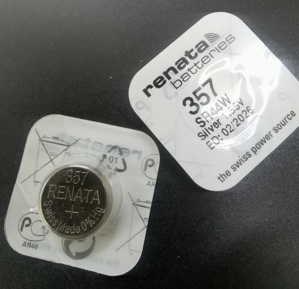 Renata / Energizer SR44/ 357-303/ SR1154SW /1.55V Battery Silver Oxide ...