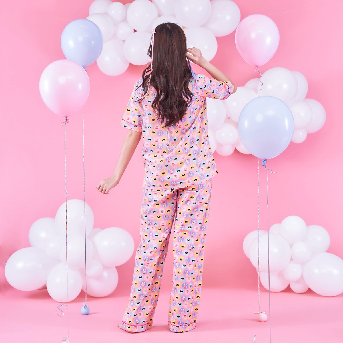 PAUL FRANK ชุดนอนขายาว WOMENS SS SWEET BUNNY PANTS SET - PAUL FRANK ...