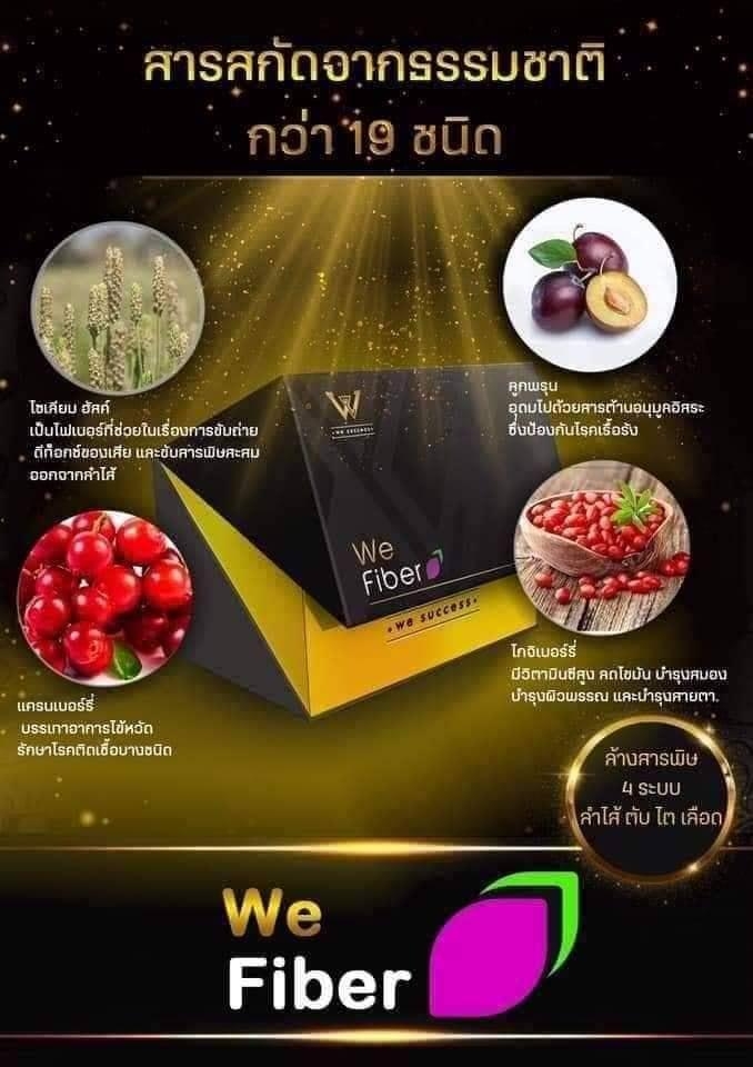 ไฟเบอร์ดีท็อกซ์ WEFIBER ช่วยขับสารพิษและสารเคมีที่ตกค้างออกจากร่างกาย ...