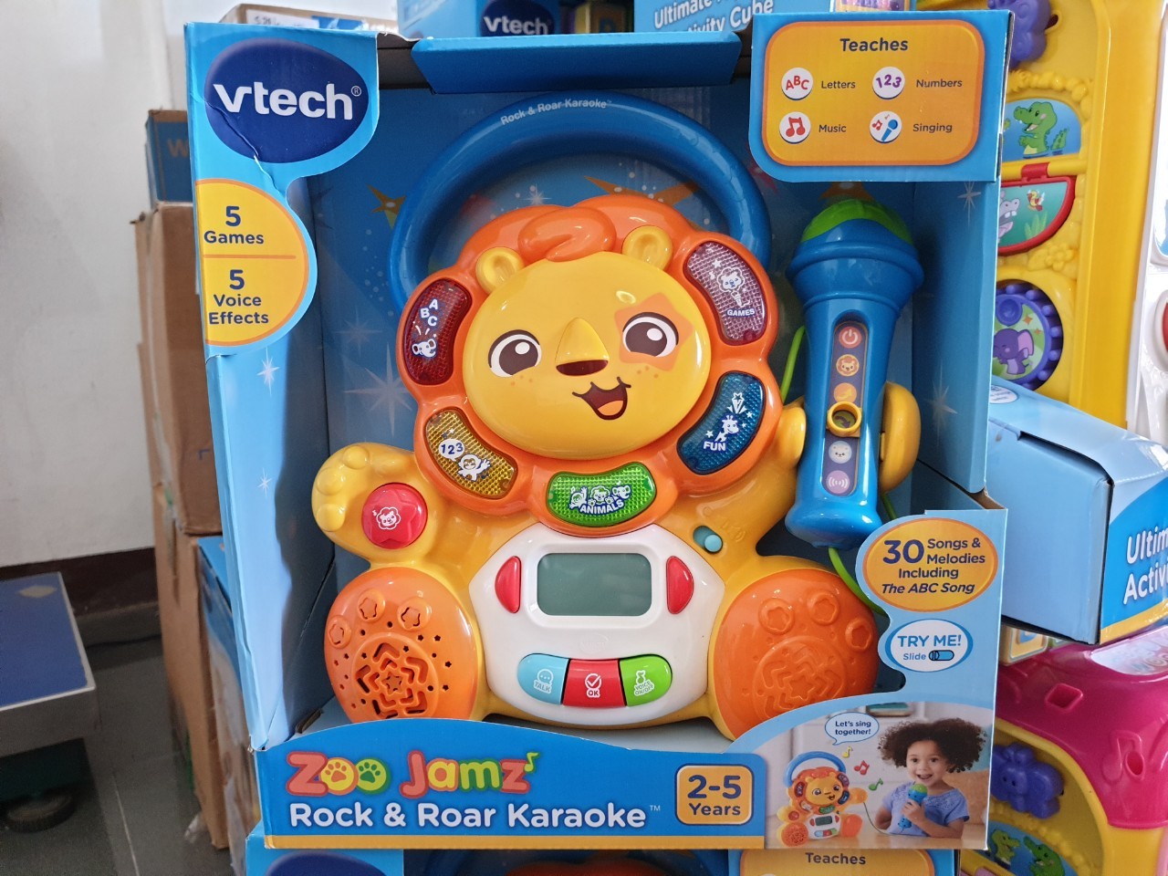 VTech Zoo Jamz Rock & Roar Karaoke คาราโอเกะสำหรับเด็ก | Lazada.co.th