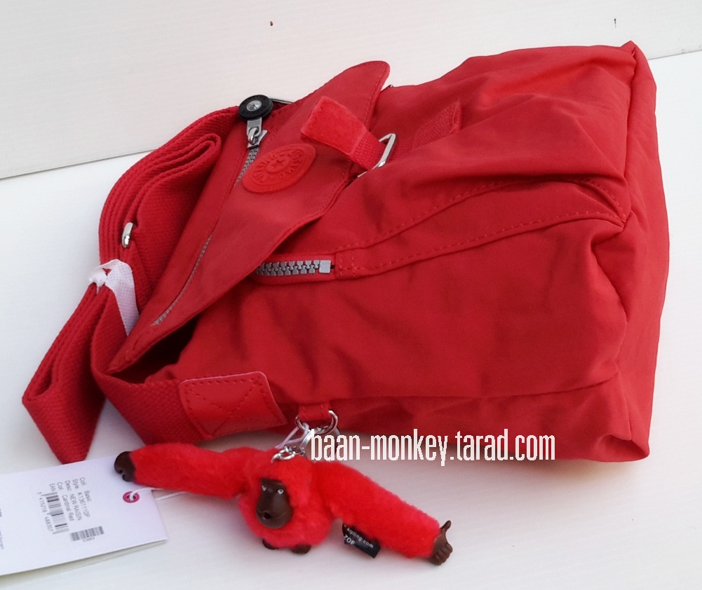 KIPLING SHOP ของแท้เบลเยี่ยม กระเป๋าสะพาย Kipling New Raisin Tango Red ...