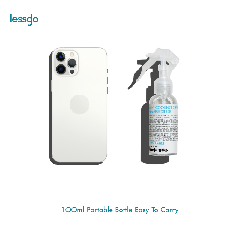 คูปองส่งฟรีใช้งานได้lessgo เสปรย์เย็น สเปรย์ฉีดแล้วเย็น แก้ร้อน คลาย ...