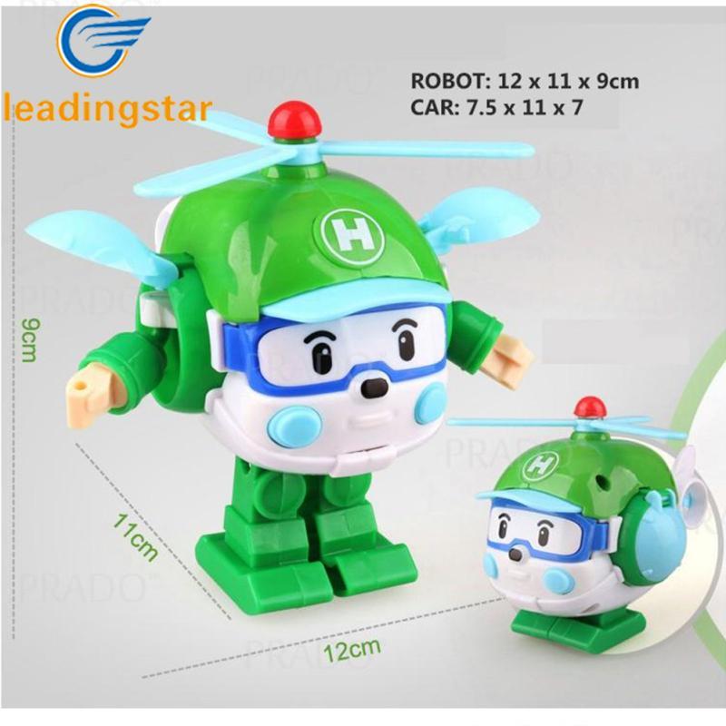 LEADINGSTAR 6 in 1 Korean Animation Cartoon Robocar Poli Transformation ...