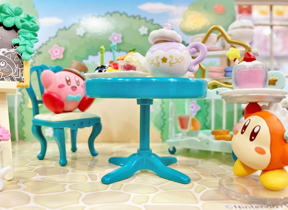 Re-ment Kirby afternoon tea 8 packs ????????รีเมนท์ เคอร์บี้ ชุดน้ำชา ...