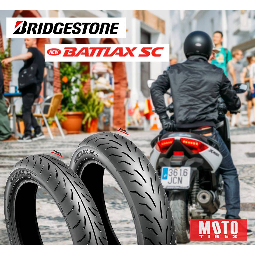 ️(ส่งฟรี) ยาง Bridgestone Battlax SC ตรงรุ่น X-Max, new forza 300 ...