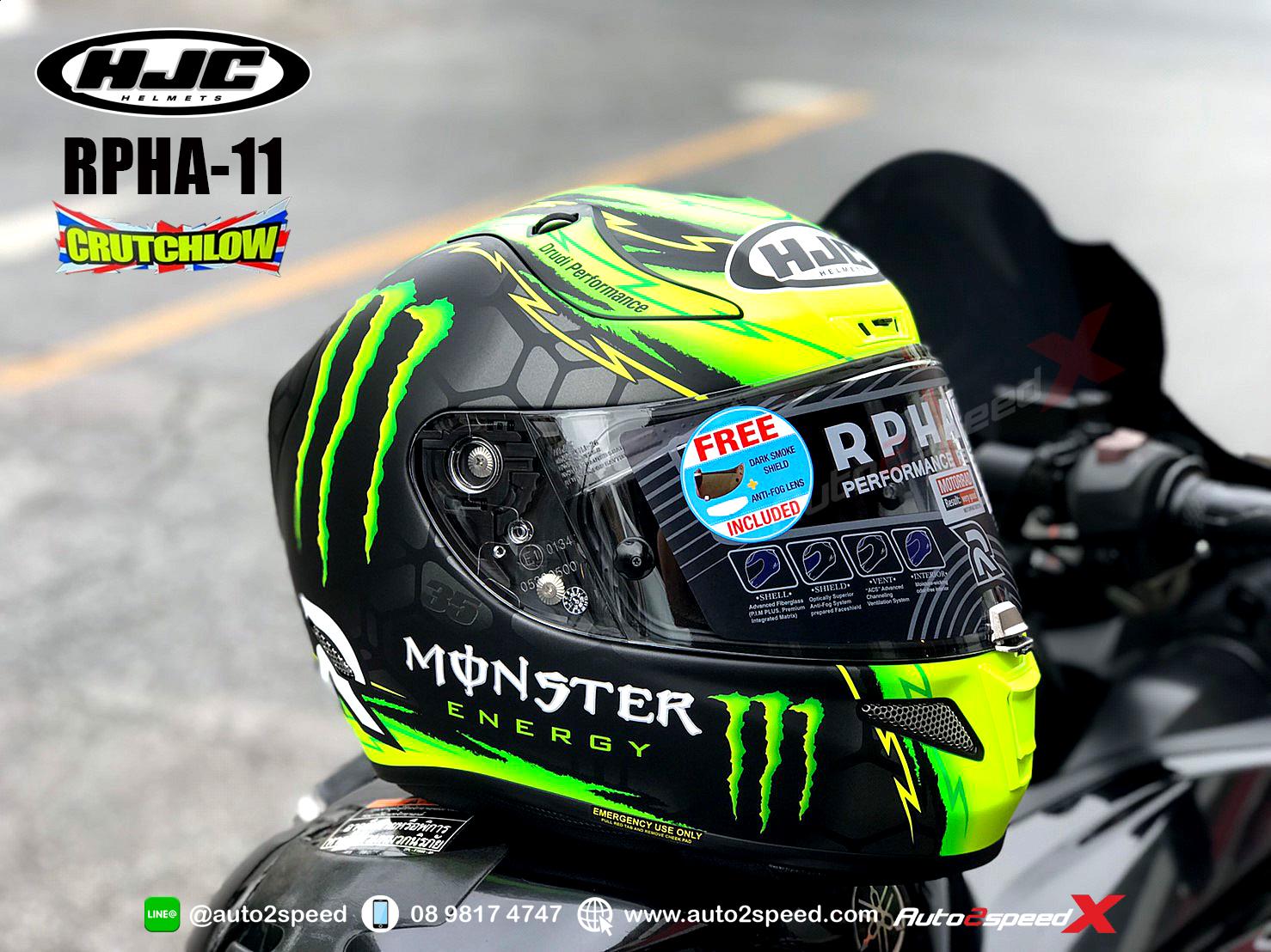 HJC RPHA11 Crutchlow Replica Monster - auto2speed - ThaiPick
