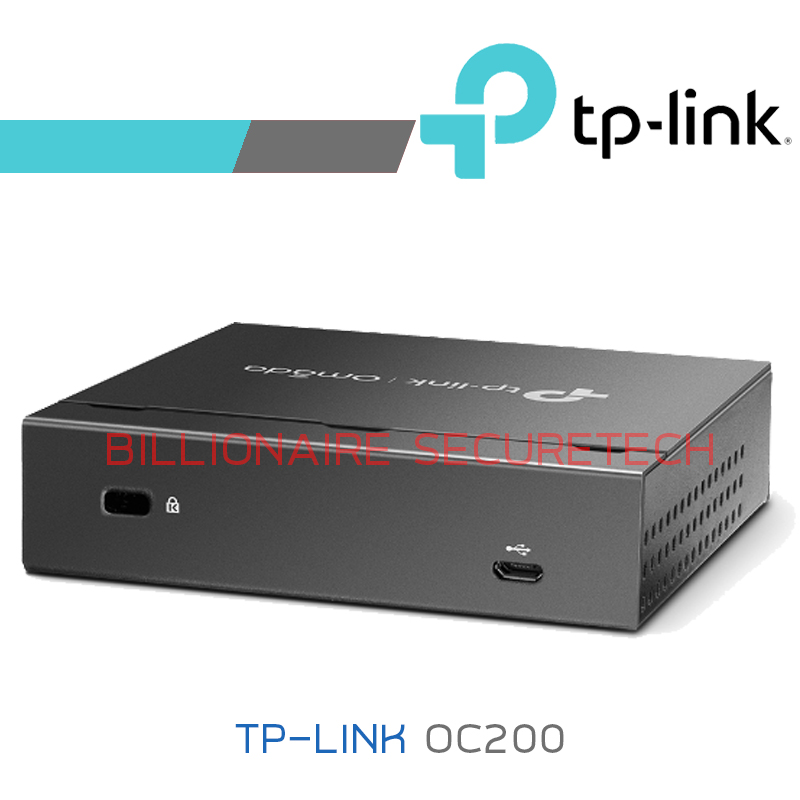 TP-LINK OC200 Omada Cloud Controller BY BILLIONAIRE SECURETECH ...