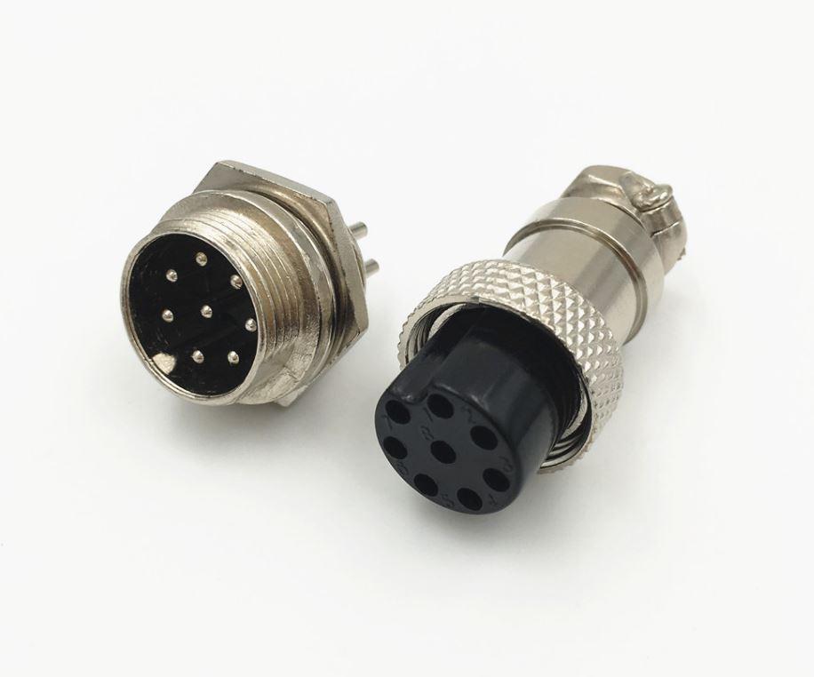 GX16 XLR 8ขา16มิลลิเมตร จำนวน 1ตัว - ECC Shop - ThaiPick