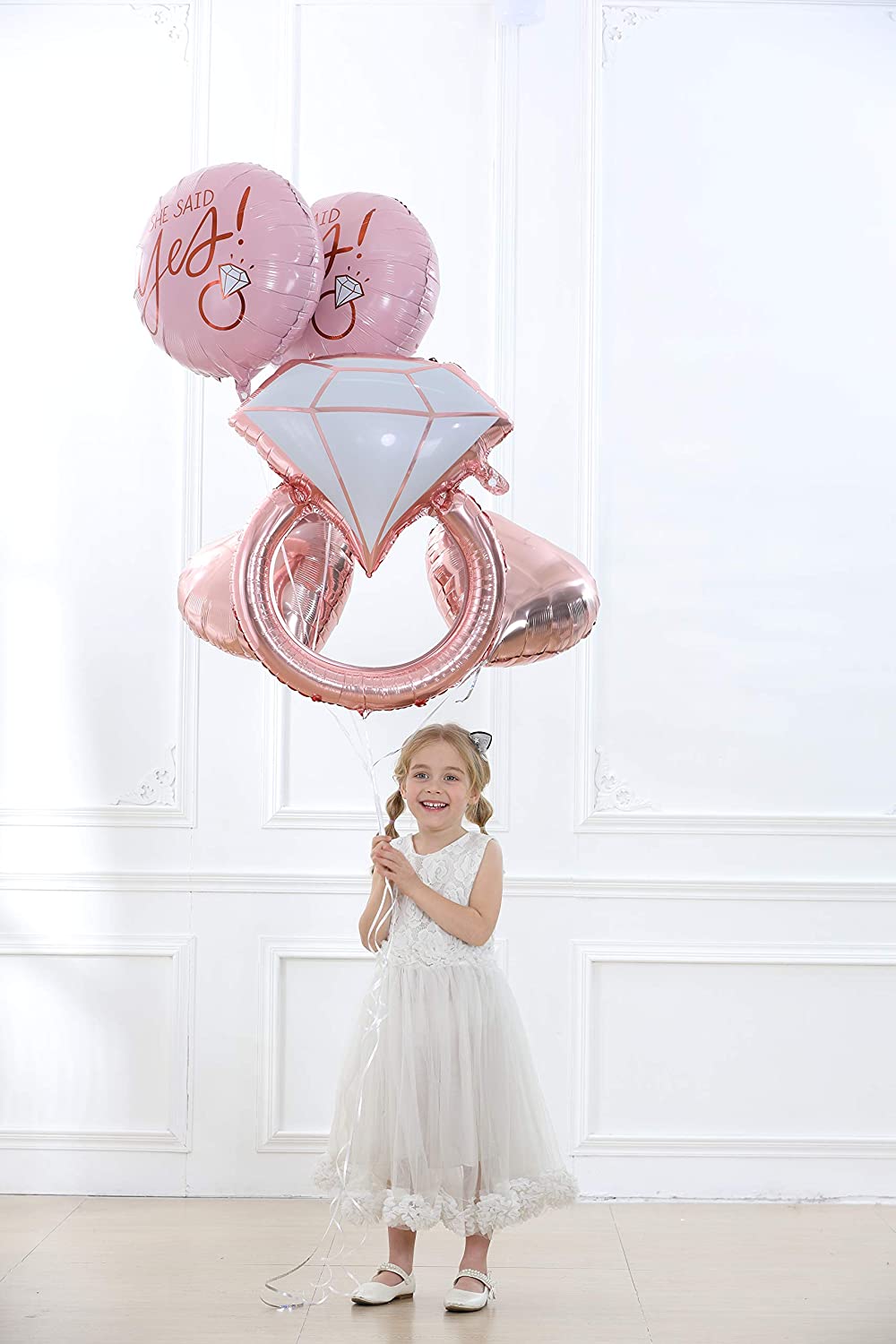 Marry Me Balloon Bachelor Party Stag Party Hen Party Decorations Heart ...