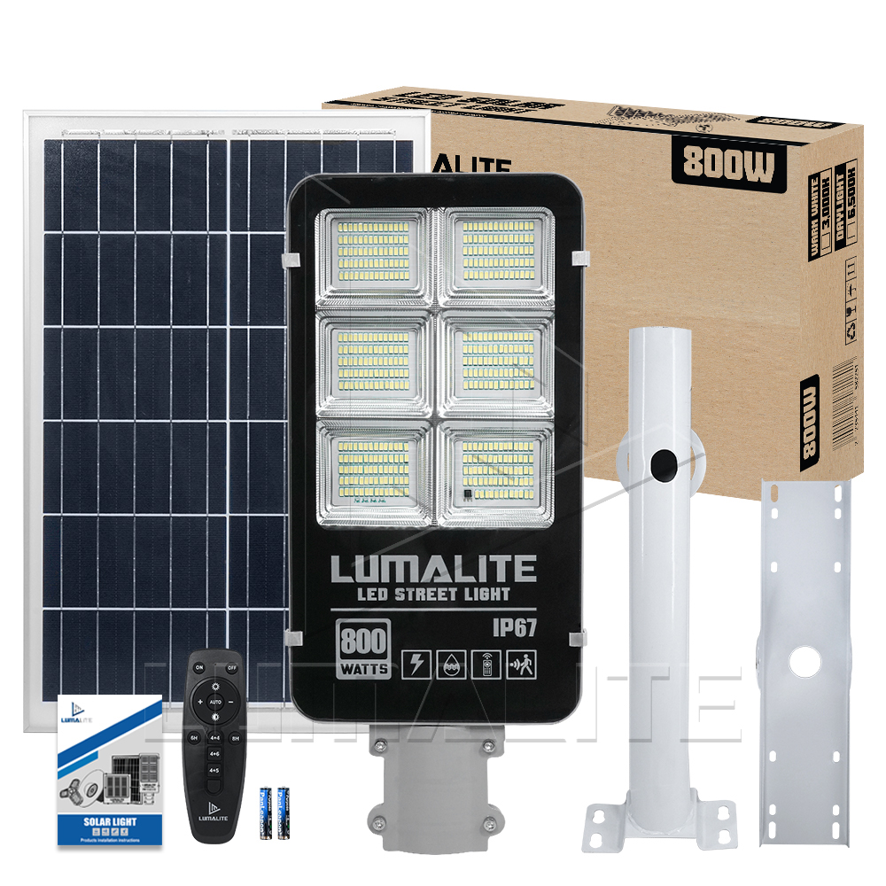 LUMALITE ไฟถนน ไฟโซล่าเซลล์ Solar Street Lamp with new Function ขนาด ...
