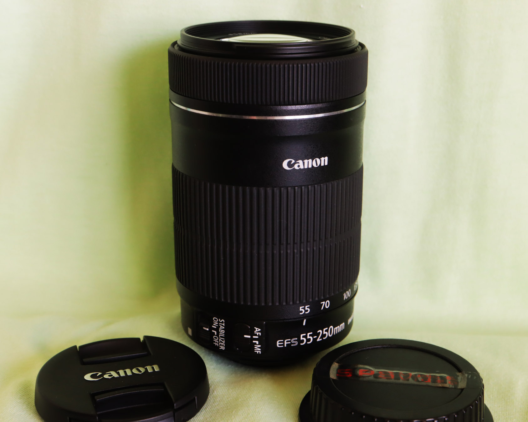 Canon Lens EF-S 55-250mm f4-5.6 IS STM เลนส์ซูมเทเลโฟโต้ที่มีขนาด ...