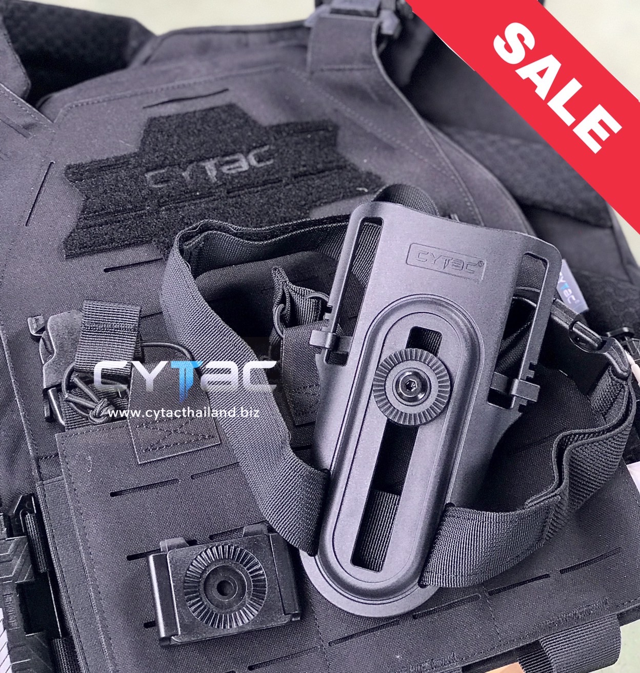 เพลทลดต่ำ Cytac ( Cytac Low ride belt loop ) - CYTAC SHOP ONLINE - ThaiPick