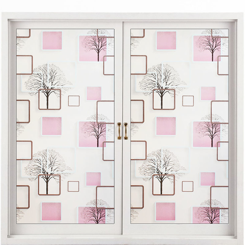 window glass sticker PVC สติ๊กเกอร์ติดกระจก มีกาวในตัว สติ๊กเกอร์ตกแต่ง ...