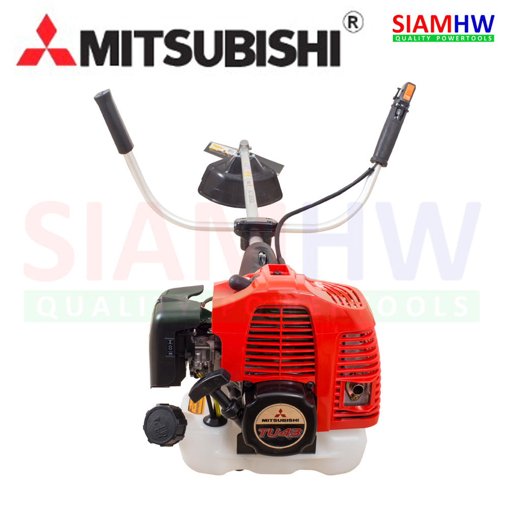 Mitsubishi เครื่องตัดหญ้า ก้านแข็ง รุ่น Tu43 ถังน้ำมันล่าง Lazada