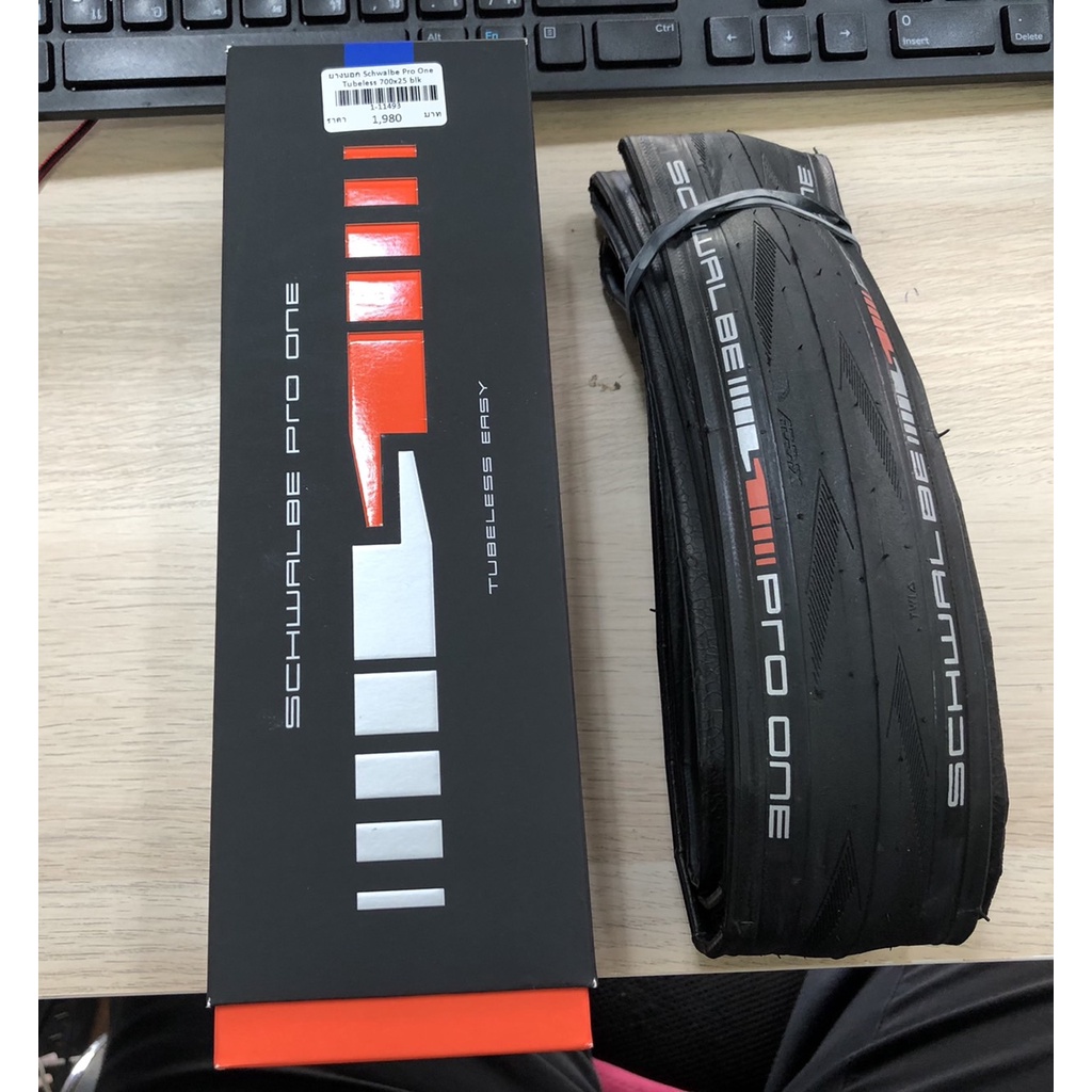 ยางนอกเสือหมอบ Schwalbe Pro One Tubeless 700x28/700x25 - ร้านจักรยาน ...