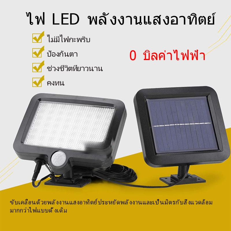 Win shop Hot Sale Solar lights 56LED โคมไฟติดผนังพลังงานแสงอาทิตย์ ...