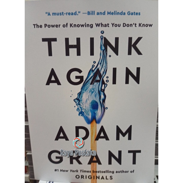 หนังสือภาษาอังกฤษ Think Again Book By Adam Grant - dfb579 - ThaiPick