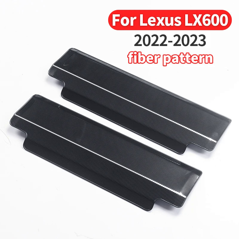 สำหรับเล็กซัส LX600 Lx500d สแตนเลสป้องกันที่นั่งเตะแผ่นการปรับเปลี่ยน ...