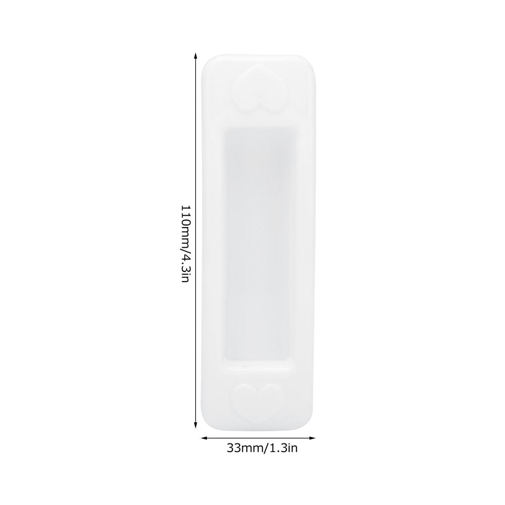 【ถูกๆ】2Pcs White Plastic Glass Sliding Door Handle Stick Drawer Window ...