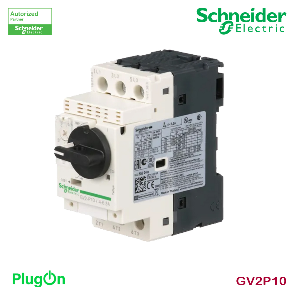 GV2P10 - Schneider Electric - Thermal Magnetic มอเตอร์ Protection เซอร์ ...
