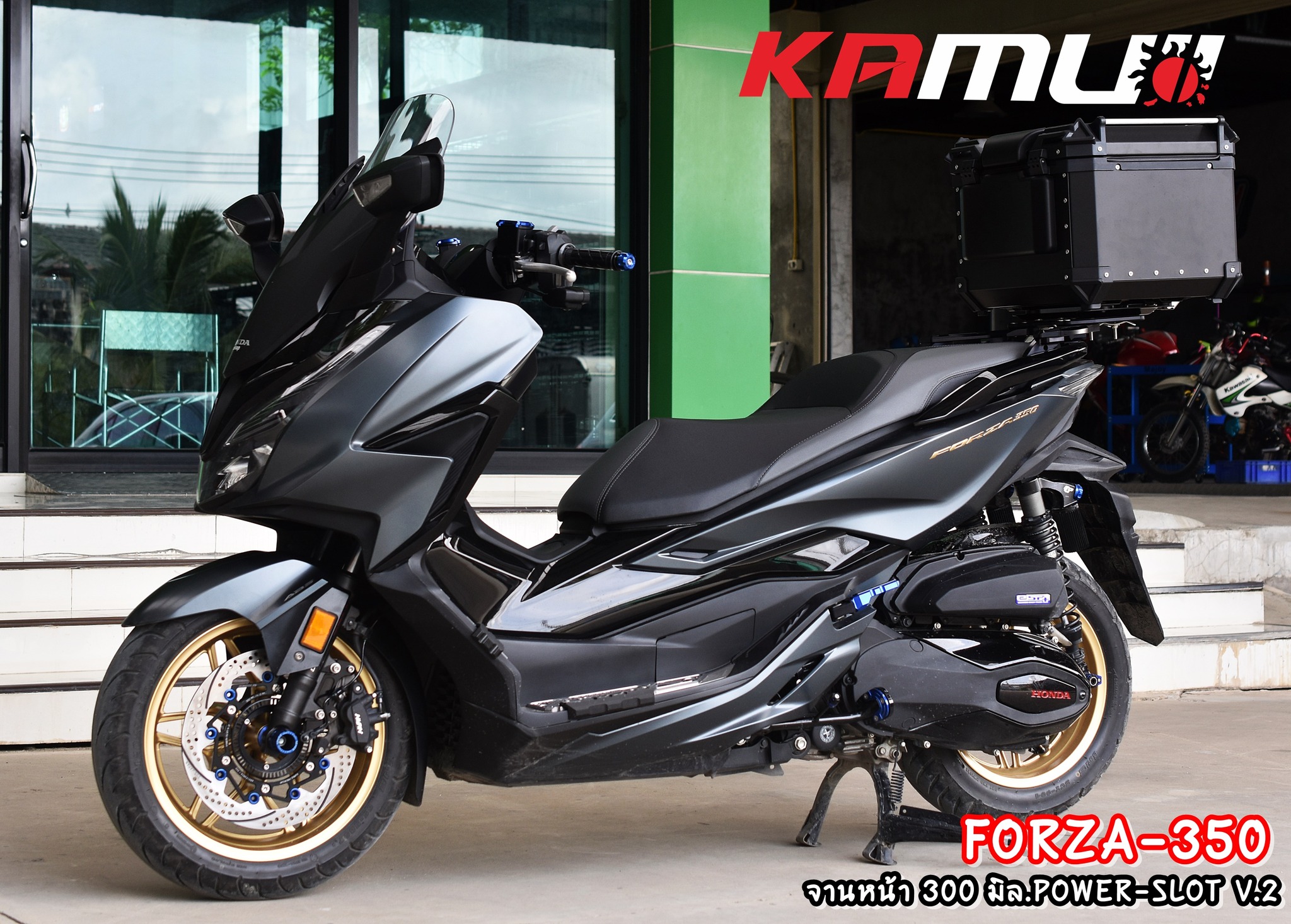 ฝากระปุกน้ำมัน Honda ตัวใหญ่ KAMUI 2-Tone FORZA ADV150 PCX160 ADV350 ...