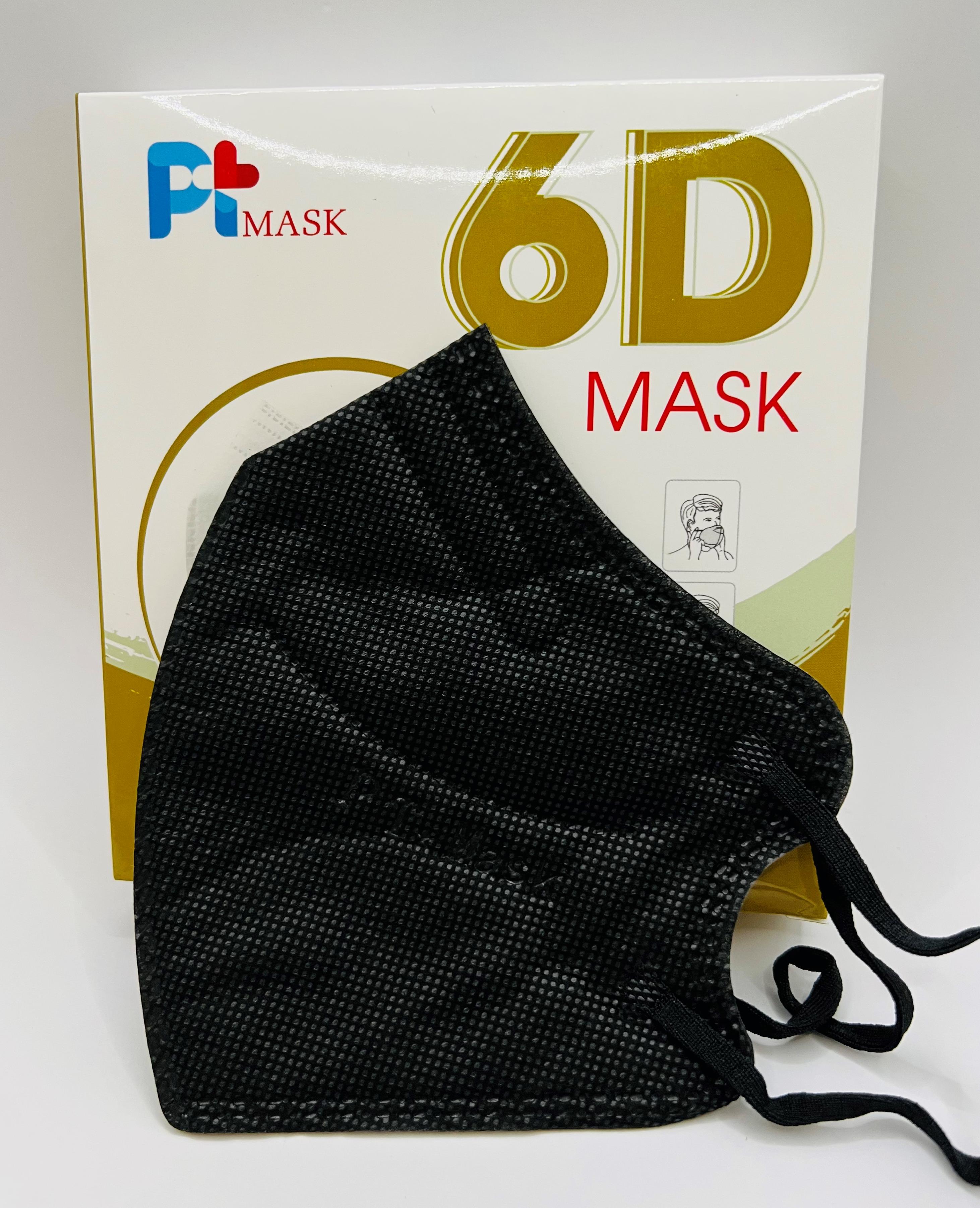 🔥🔥🔥(พร้อมส่ง) แมสอั้ม แมสพี่เอ 6D PT MASK แมส หน้ากากอนามัย 1กล่อง 10 ...