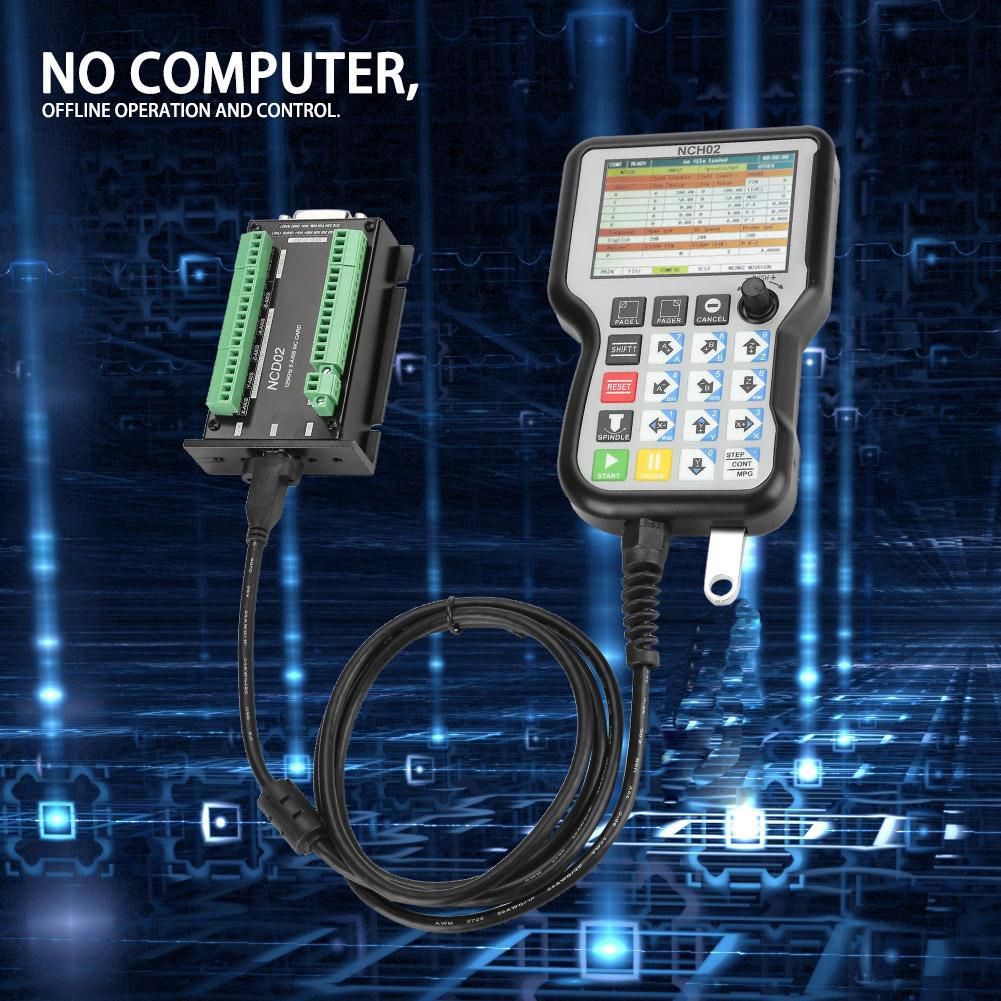【โปรโมชั่นวันนี้】NC Card USB CNC Motion CNC Motion Controller Control System Axis CONTROLLER ...