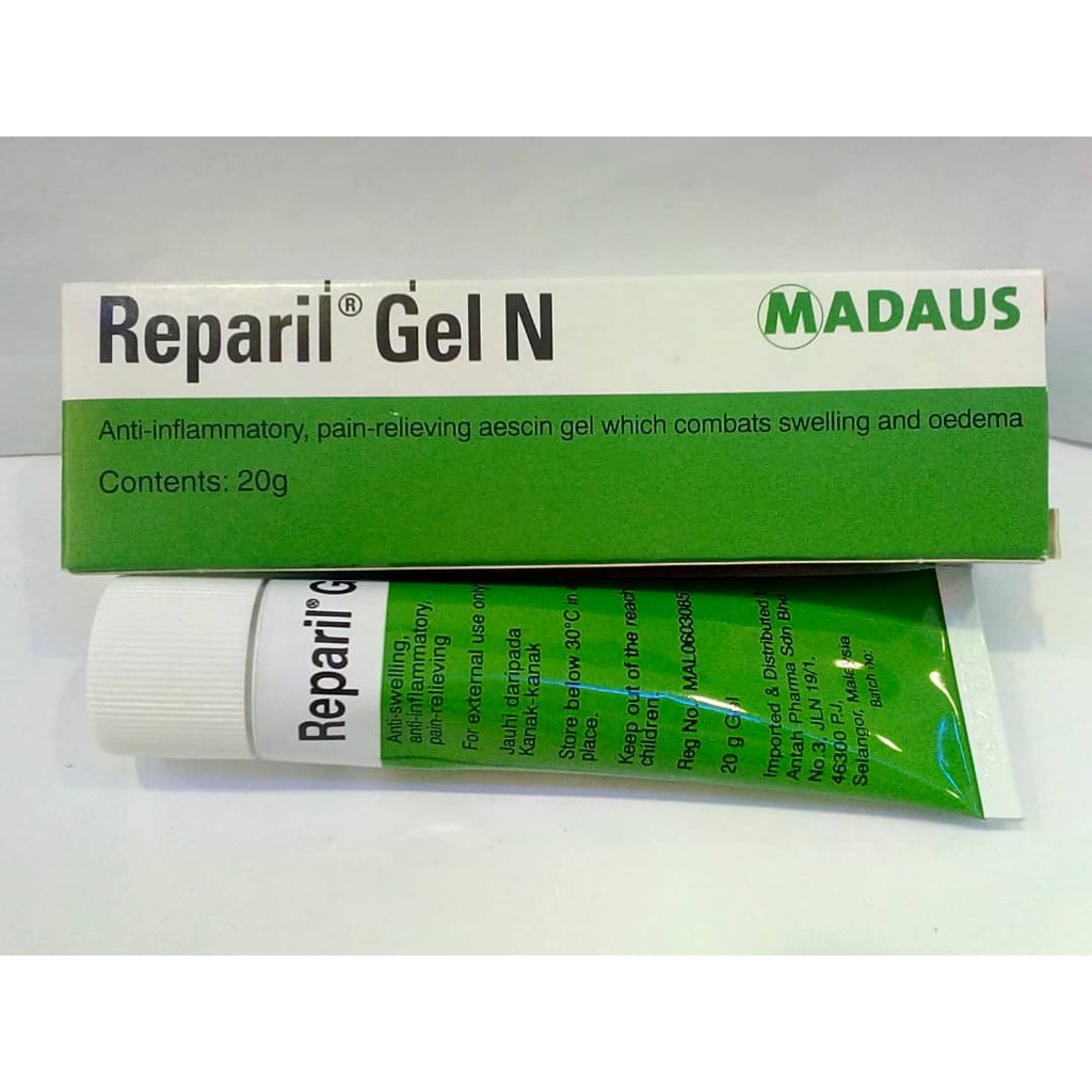 Reparil Gel เรพาริล เจล{บรรเทาอาการปวดบวมพกช้ำ} - ภัทราSIRIRAJ ...