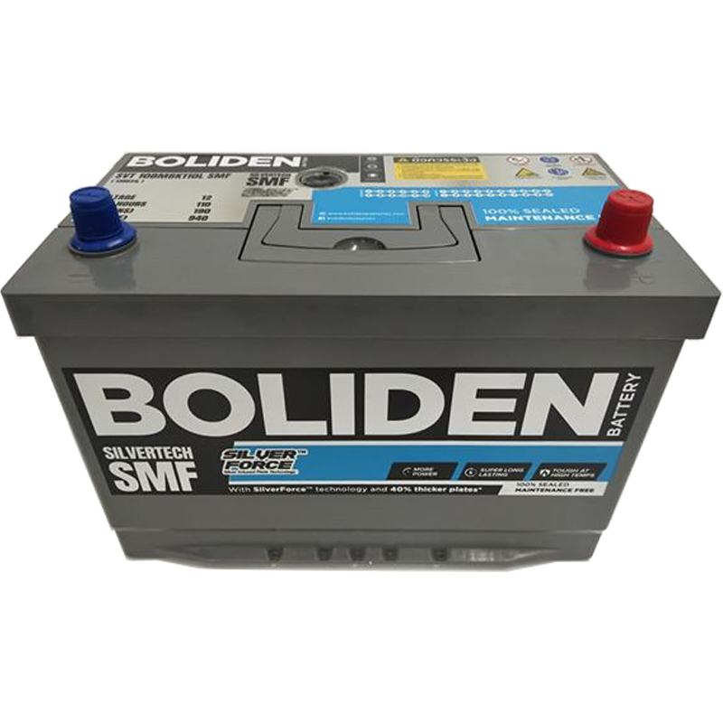 แบตเตอรี่ Boliden (ฟรีค่าจัดส่ง) SVT 108M110LR SMF 110 Ah CCA940 (พร้อมใช้งาน) ขนาด 30x17.5x22.5 ...