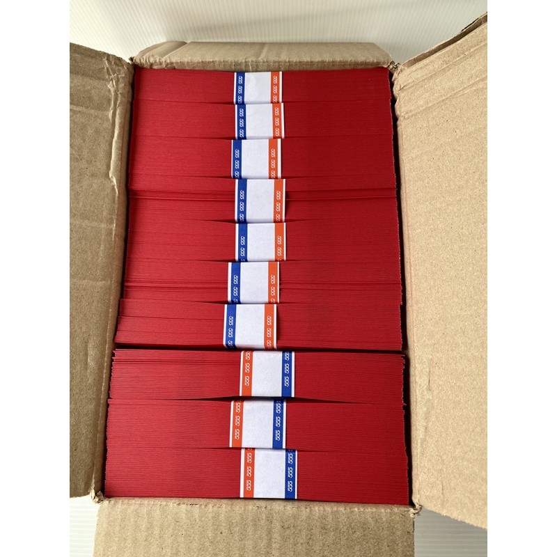 ซองอังเปา สีแดงสด 555 พับล่ะ 50 ซอง ปลีก - Yenrinc - ThaiPick