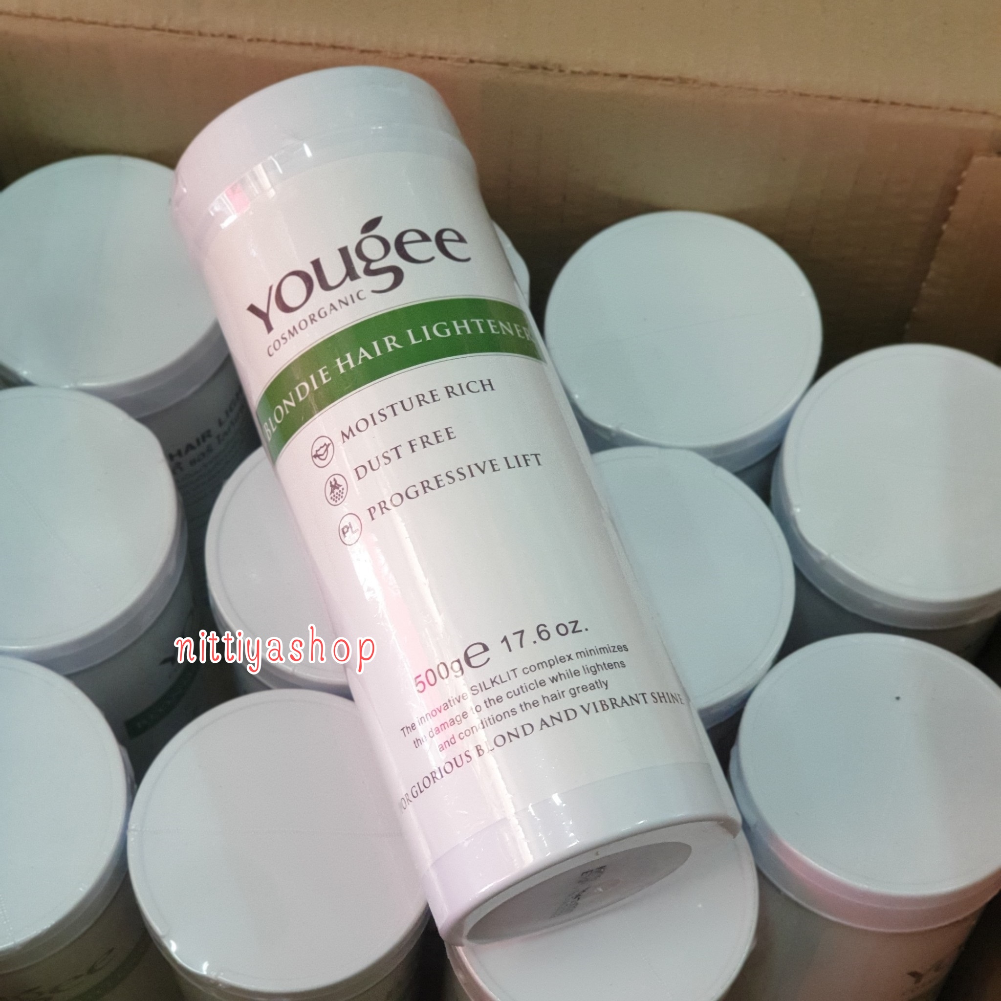 New ‼️ ผงฟอกยูจี ยูจี บลอนด์ดี้ แฮร์ ไลท์เทนเนอร์ Yougee Blondie Hair ...
