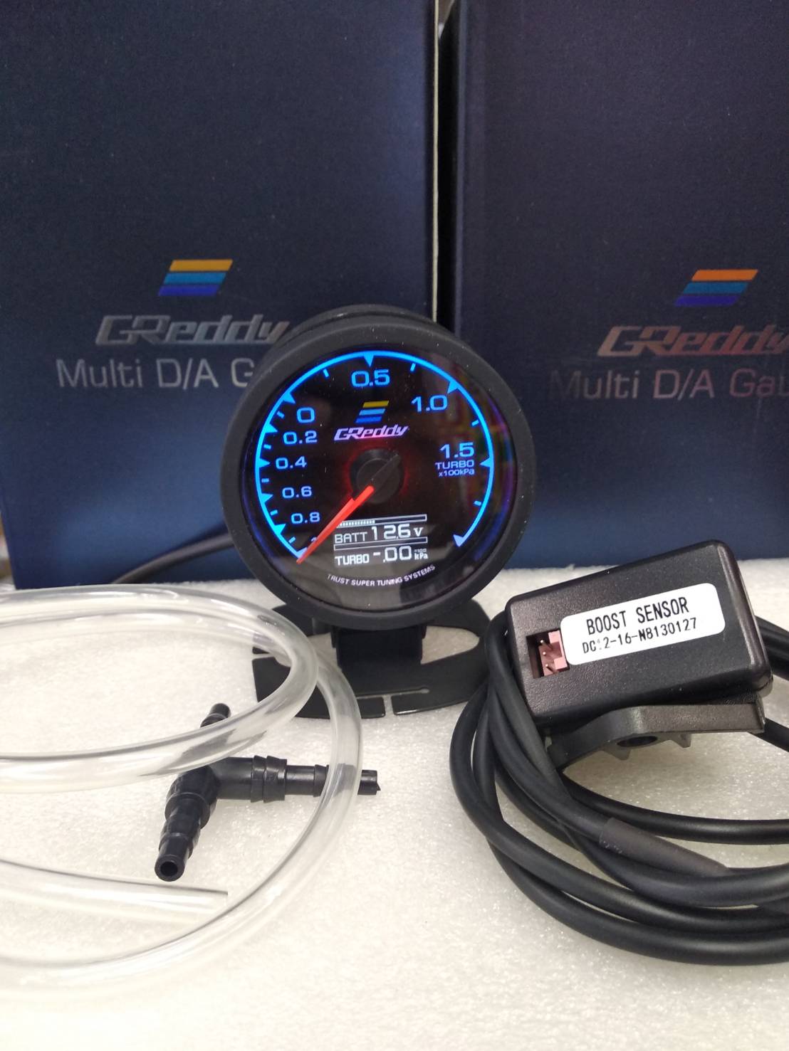 เกจวัดBoost ไฟฟ้า Greddy 2 in 1 สามารถวัด ฺBoost และ volt ได้ ตัวหน้า ...