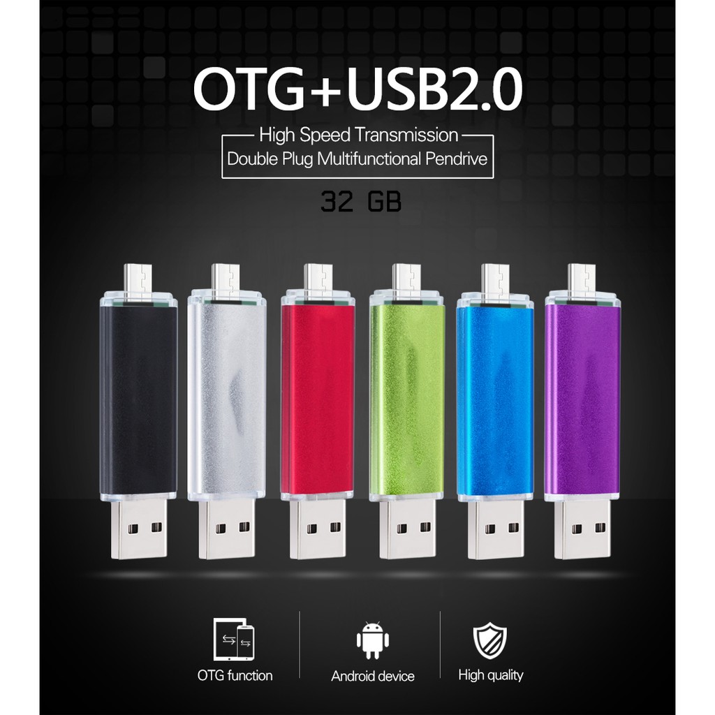 แฟลชไดร์ 3.0 USB OTG 2 in 1 แฟรชไดร์ OTG Andorid ความจุ 32GB - Iv2k32Gv ...