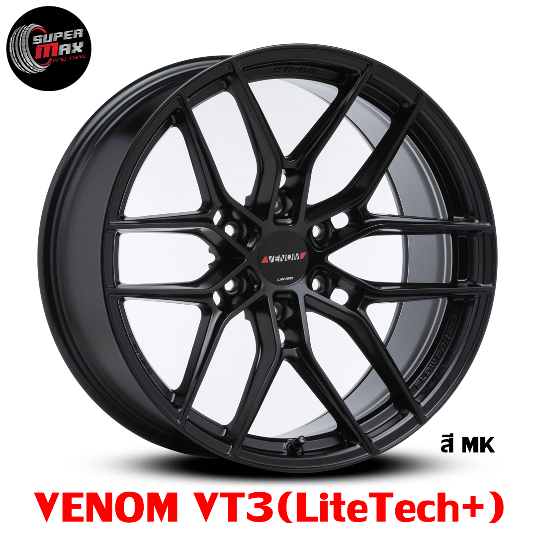 LENSO ล้อแม็ก ขอบ 20 VENOM รุ่น VT3(LiteTech+) กว้าง 9.5 ET15 ล้อแม๊กซ์ ...
