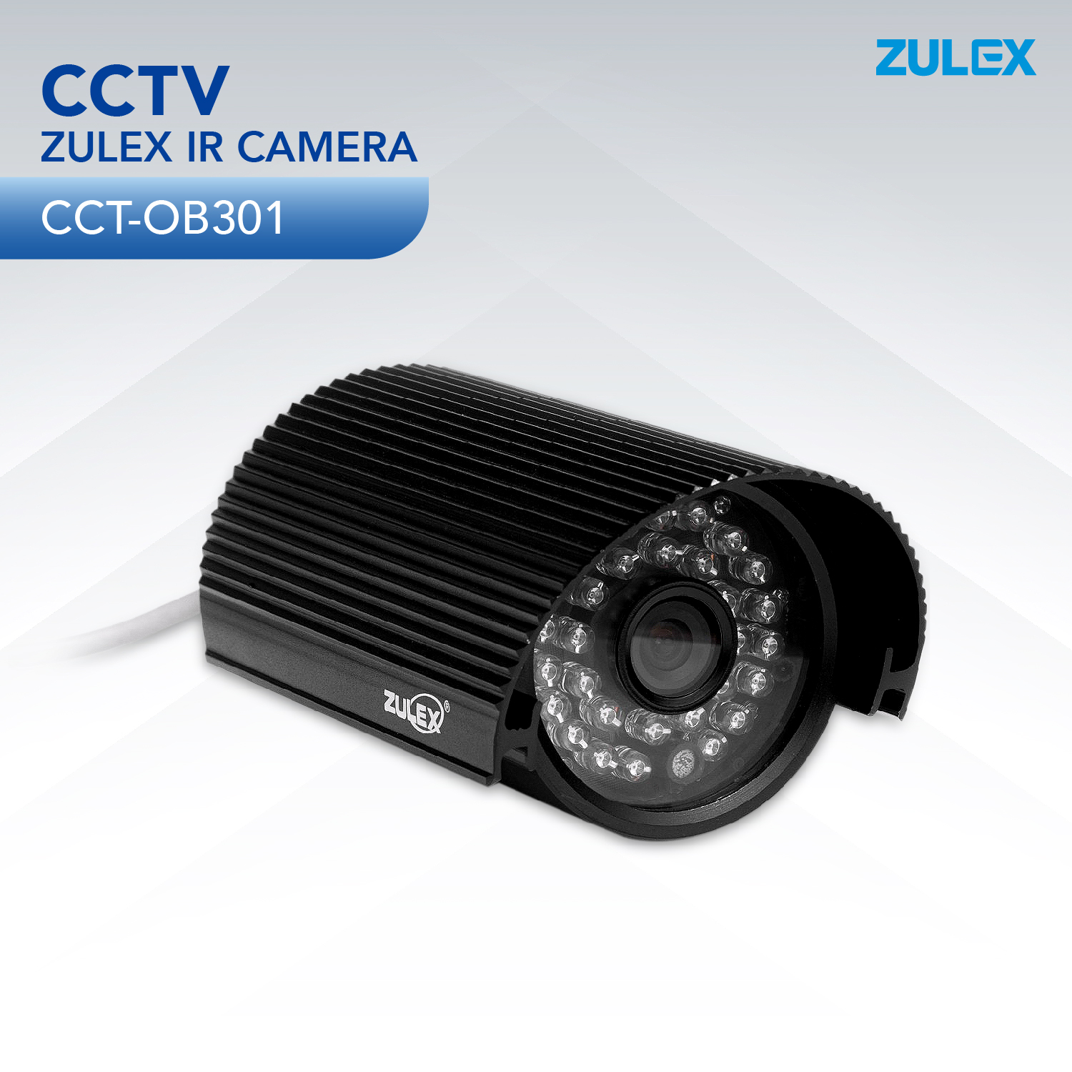 zulex กล้องอนาล็อค สำหรับใช้กับเครื่องบันทึก DVR รุ่น CCT-OB301 ความ ...