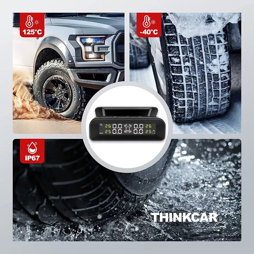 เวอร์ชั่นเสียงภาษาไทย70mai TPMS วัดลมยาง tpms มอเตอร์ไซค์ เครื่องวัดลม ...