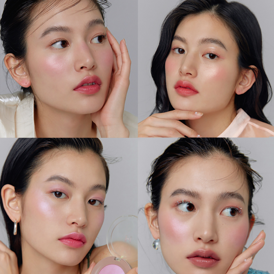 HINCE แท้พร้อมส่ง true dimension glow cheek blush 9g brush - wildclover ...