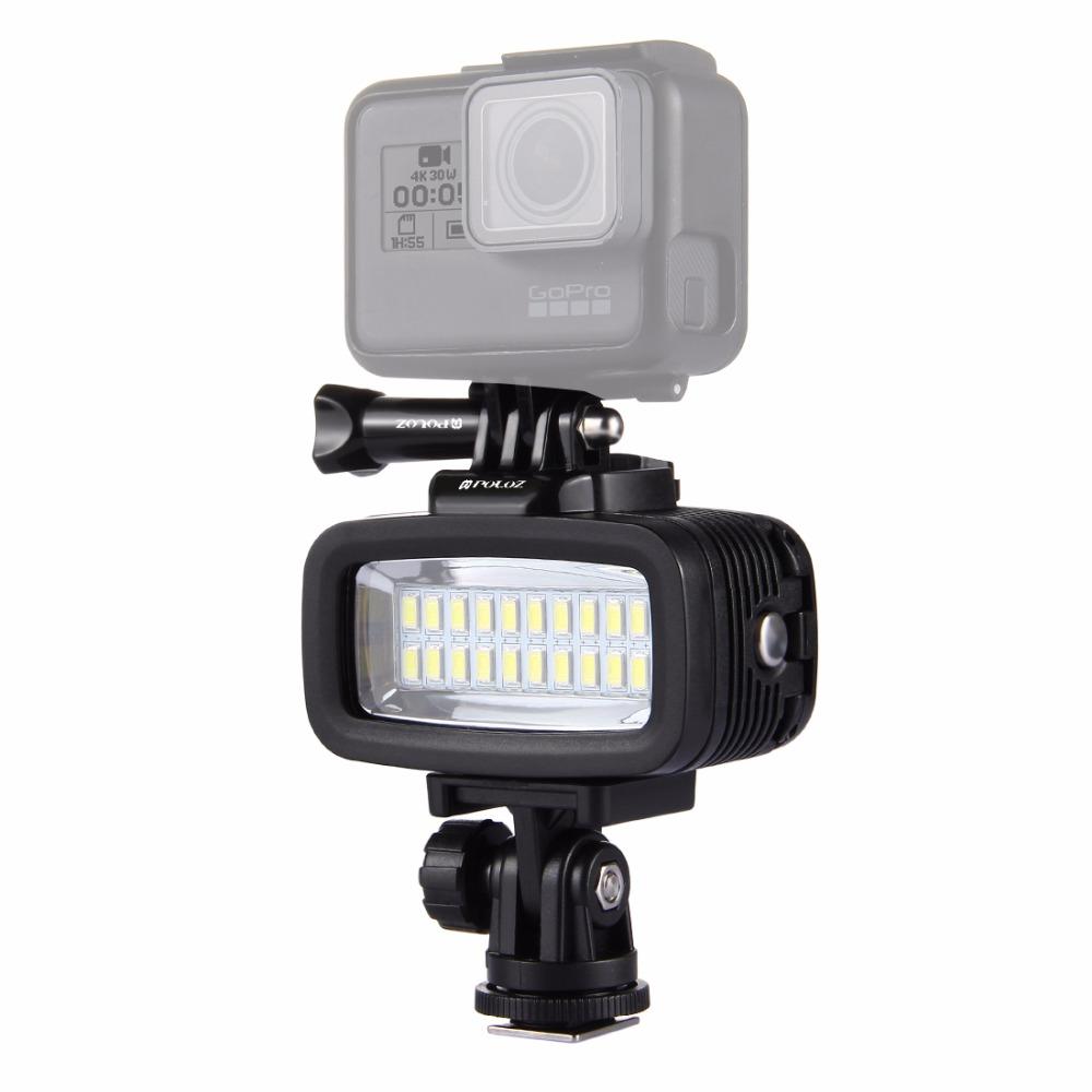 PULUZ GoPro Underwater Diving LED Lighting แฟลซไฟดำน้ำสำหรับกล้องโกโปร ...