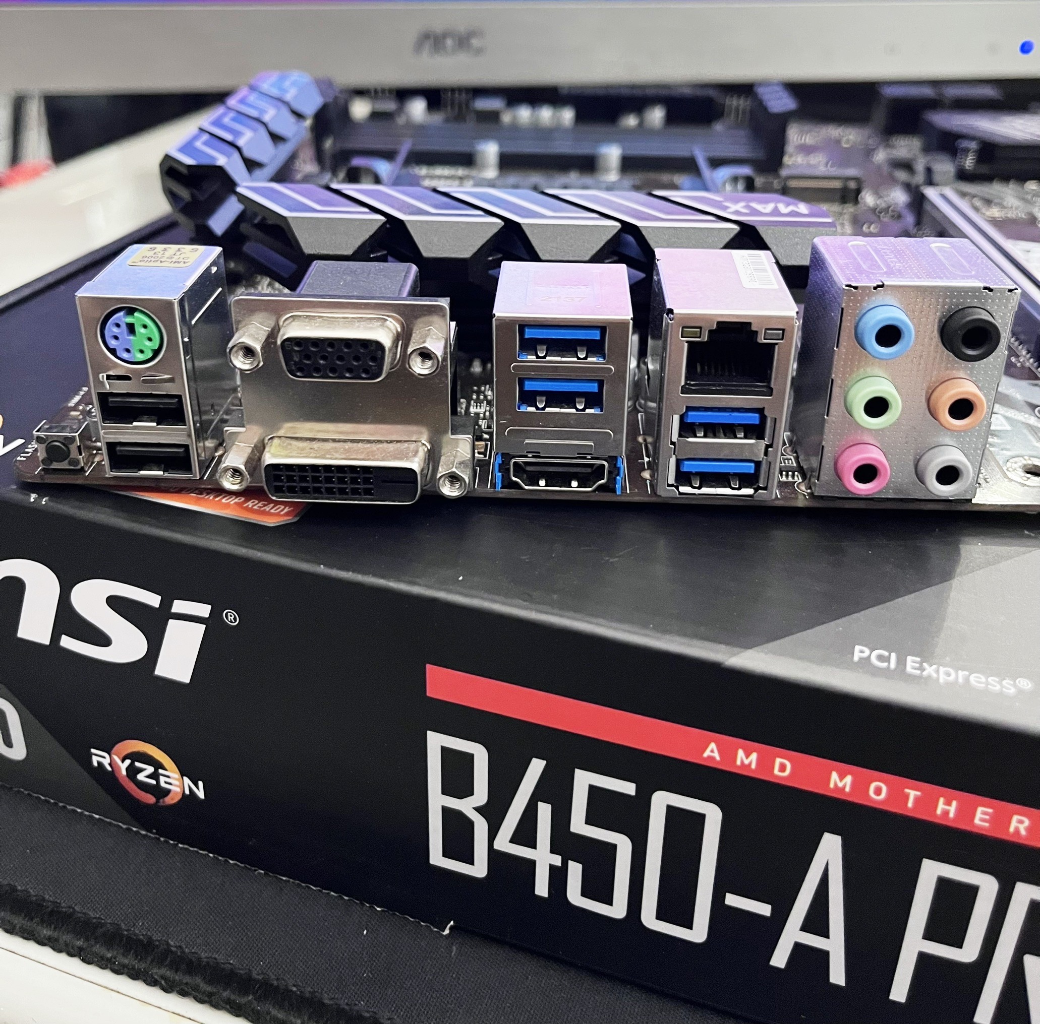 พร้อมส่ง Mainboard MSI B450-A PRO MAX AM4 - MYPC-Update - ThaiPick