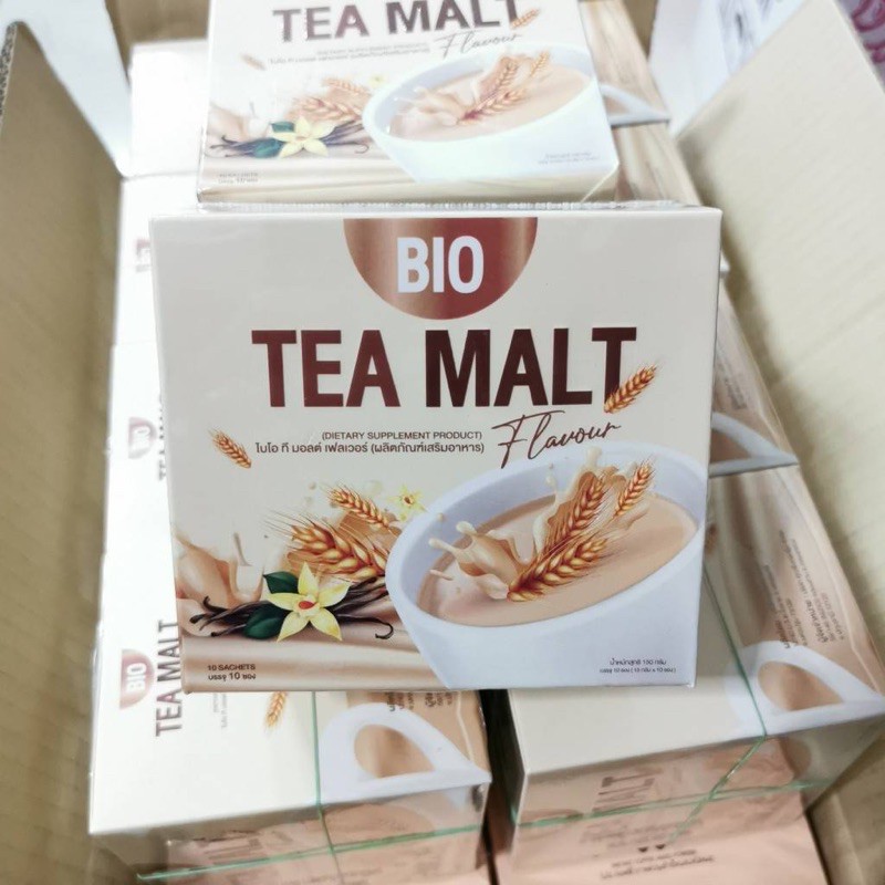 ⚡️พร้อมส่ง⚡️ Bio Tea Malt Flavour ไบโอ ที มอลต์ เฟลเวอร์ ชาไวท์มอลต์ ชา ...