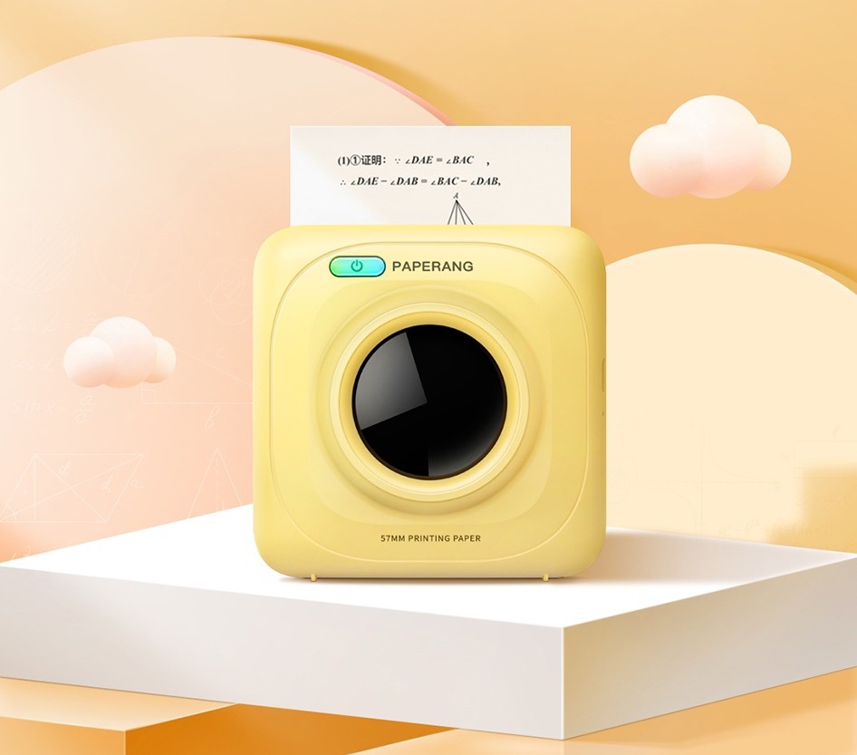 ชุดสุดคุ้ม Paperang P1 + สติ๊กเกอร์ 12 ม้วน + เคสพลาสติกใส เครื่องปริ้น ...