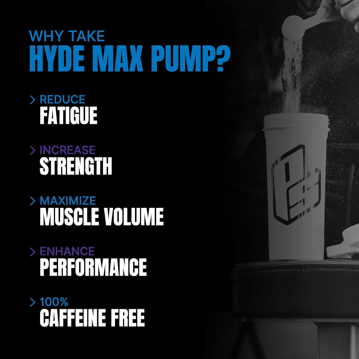 PROSUPPS Hyde Max Pump Pre Workout ( 25 Servings) เพิ่มแรง เพิ่มพลัง ก่อนออกกำลังกาย ไม่มี ...