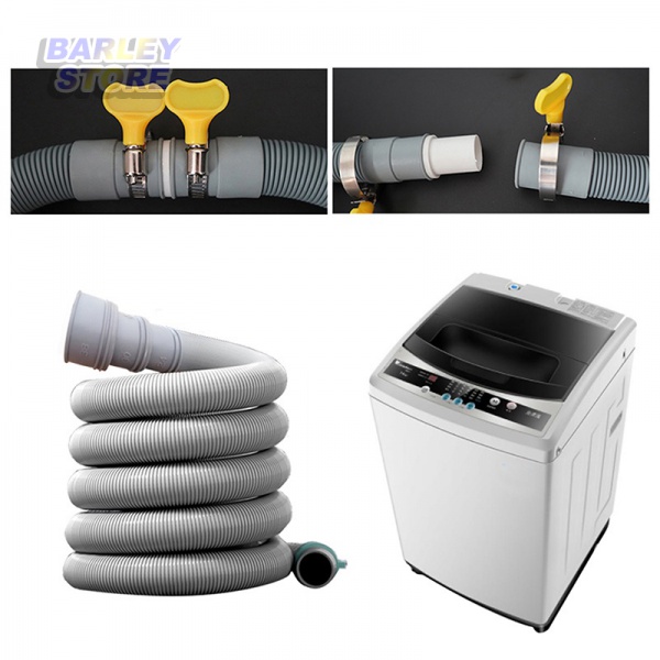 【Barley】【Spot goods】 Washing Machine Outlet Drain Hose Dishwasher Waste ...