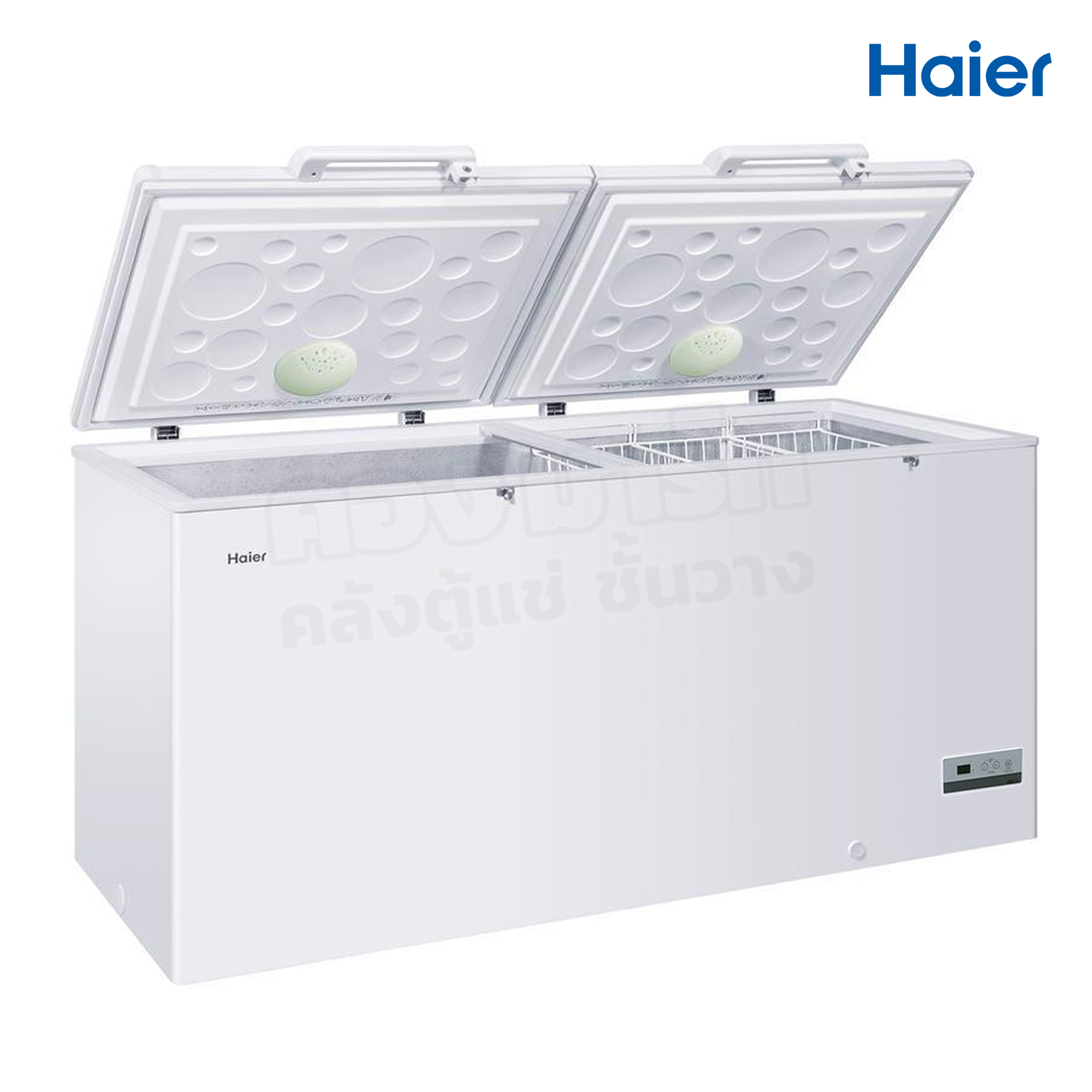 Haier ตู้แช่แข็งฝาทึบแบบ 2 ระบบ (แช่แข็งและแช่เย็น) ความจุ 15.2 คิว ...