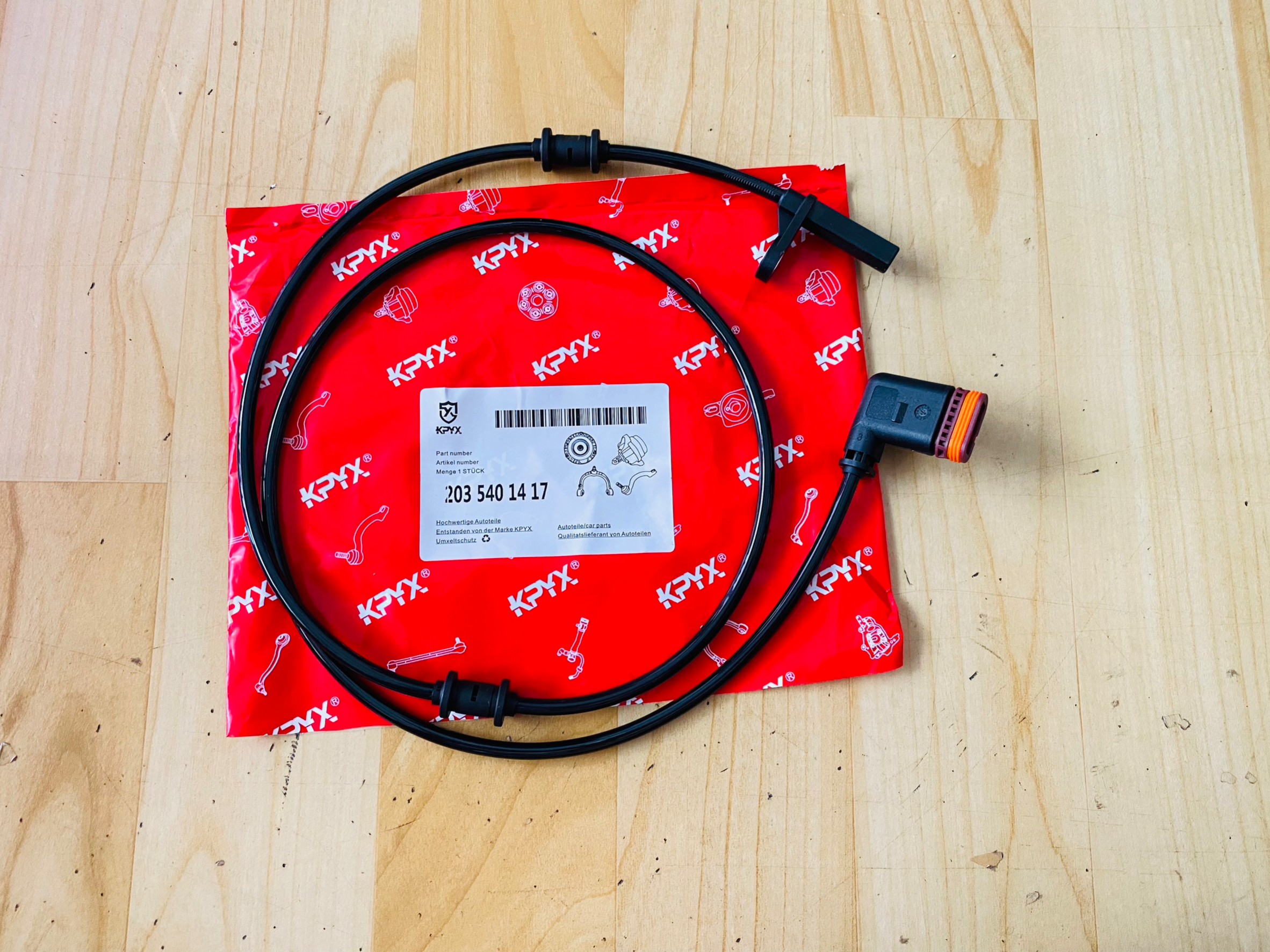 เซนเซอร์ ABS ล้อหลังขวา (Rear Rigth ABS Wheel Speed Sensor) Mercedes ...