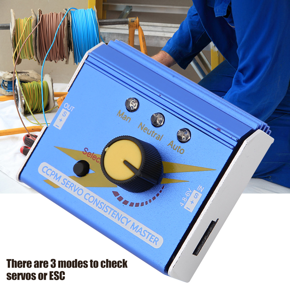 3CH ESC Servo Tester CCPM Consistency Master Checker Tester สำหรับ ...